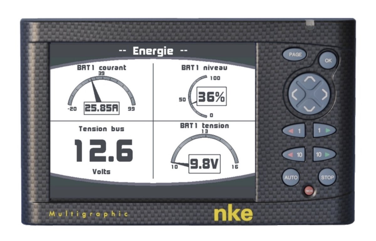 NKE Multigraphic Display - NKE Displays - https://jbhsailing.com